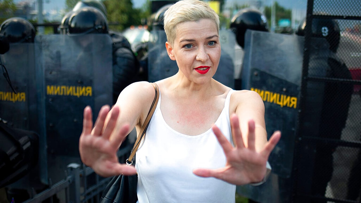 Maria Kolesnikova charged with causing harm to Belarusian national ...