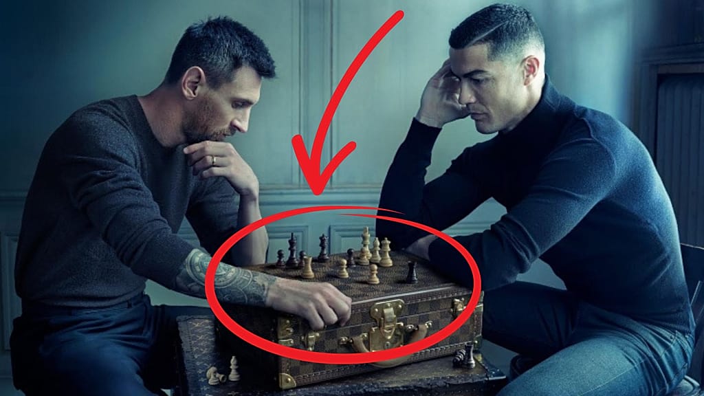 The incredible hidden details you missed in Ronaldo and Messi's viral ...