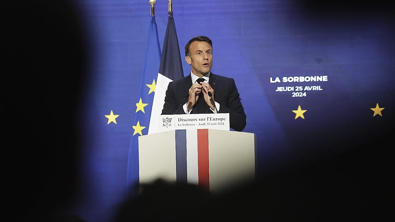 'Europe is mortal,' Macron warns as he calls for more EU unity and ...