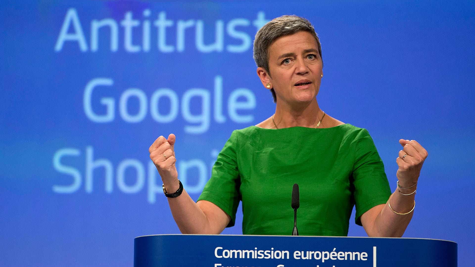 Google loses €2.4bn EU antitrust case for favouring its own shopping ...