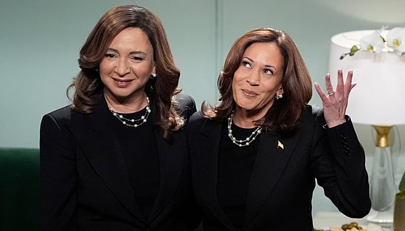 Kamala Harris appears on Saturday Night Live in surprise pre-election ...