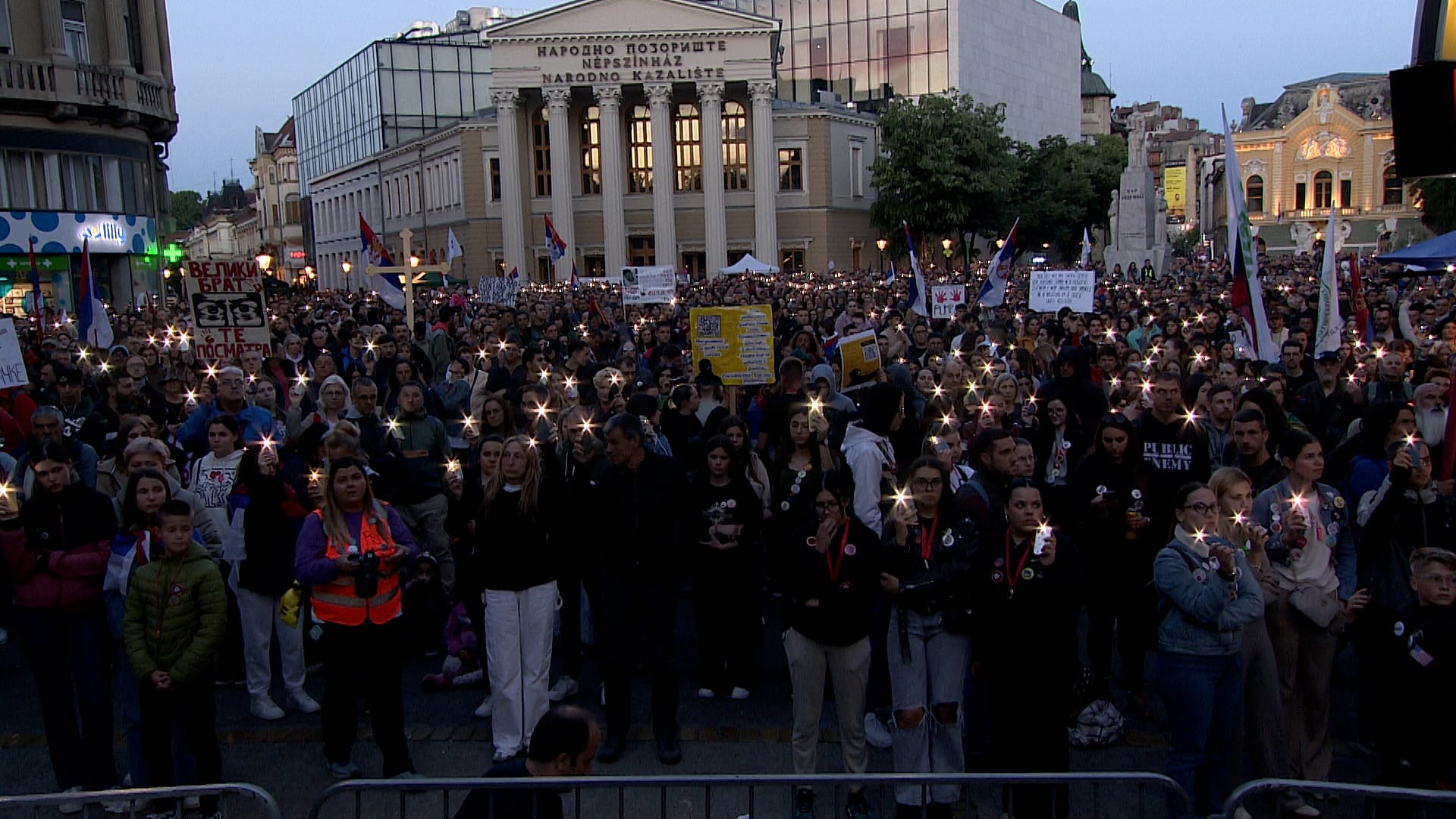 Serbia, nuove proteste degli studenti a Subotica per il crollo del ...