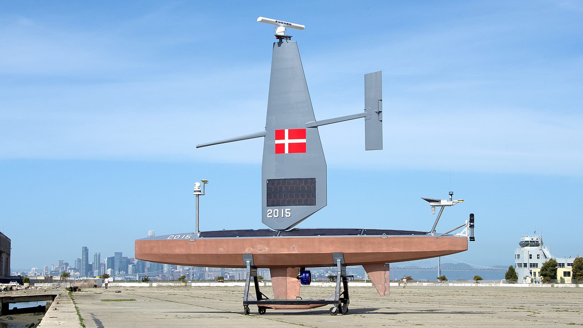 This crewless ship is defending Denmark’s and NATO’s waters. This is ...