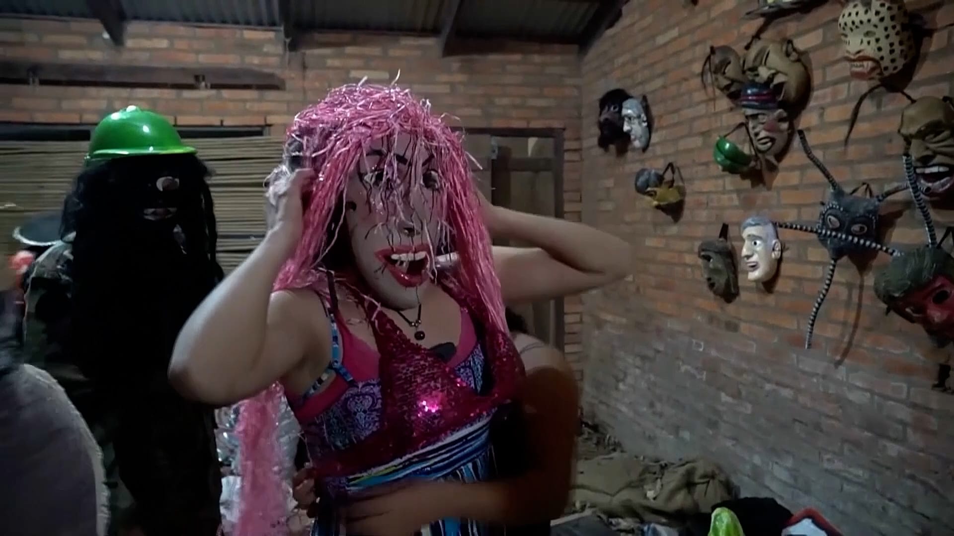 Video. Fire, masks and folklore at Paraguay’s Kamba Ra’anga festival ...