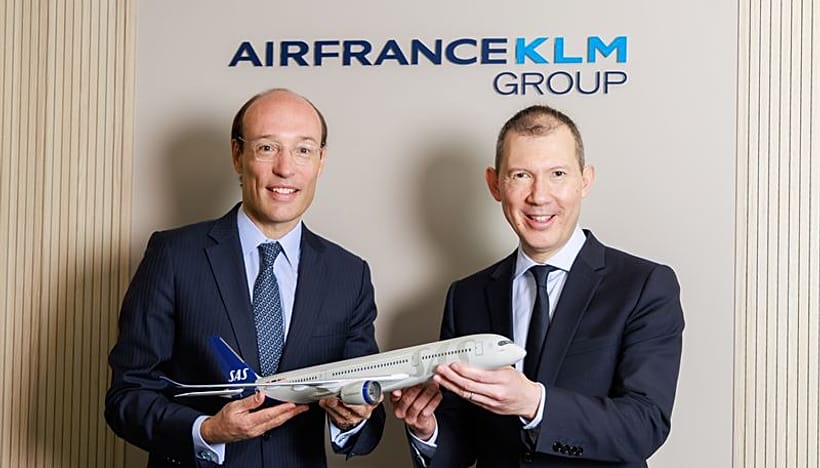 Air France-KLM to take majority control of Scandinavian airline SAS ...