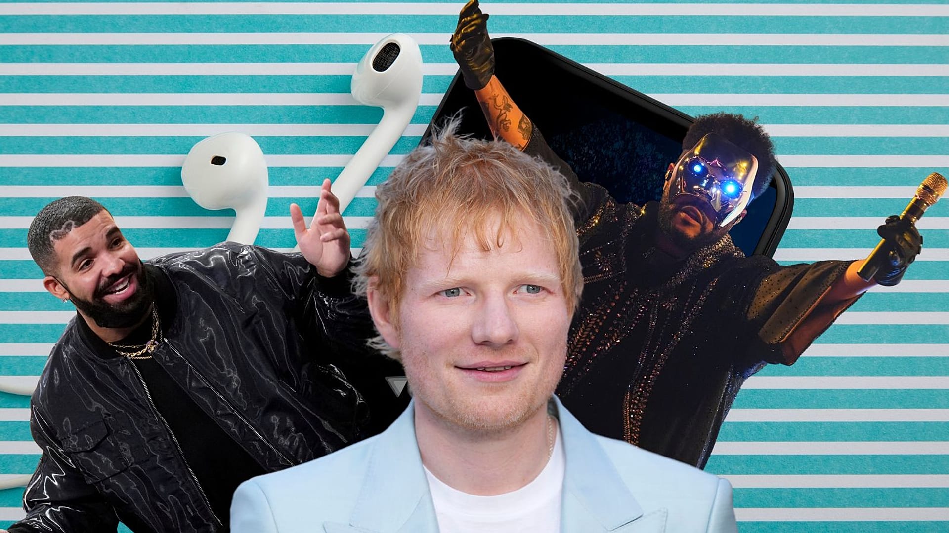 Ed Sheeran, The Weeknd and Drake lead Apple Music’s Top 500 streamed ...