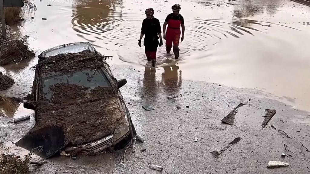 Two people feared missing as torrential rain batters Spain's Catalonia ...