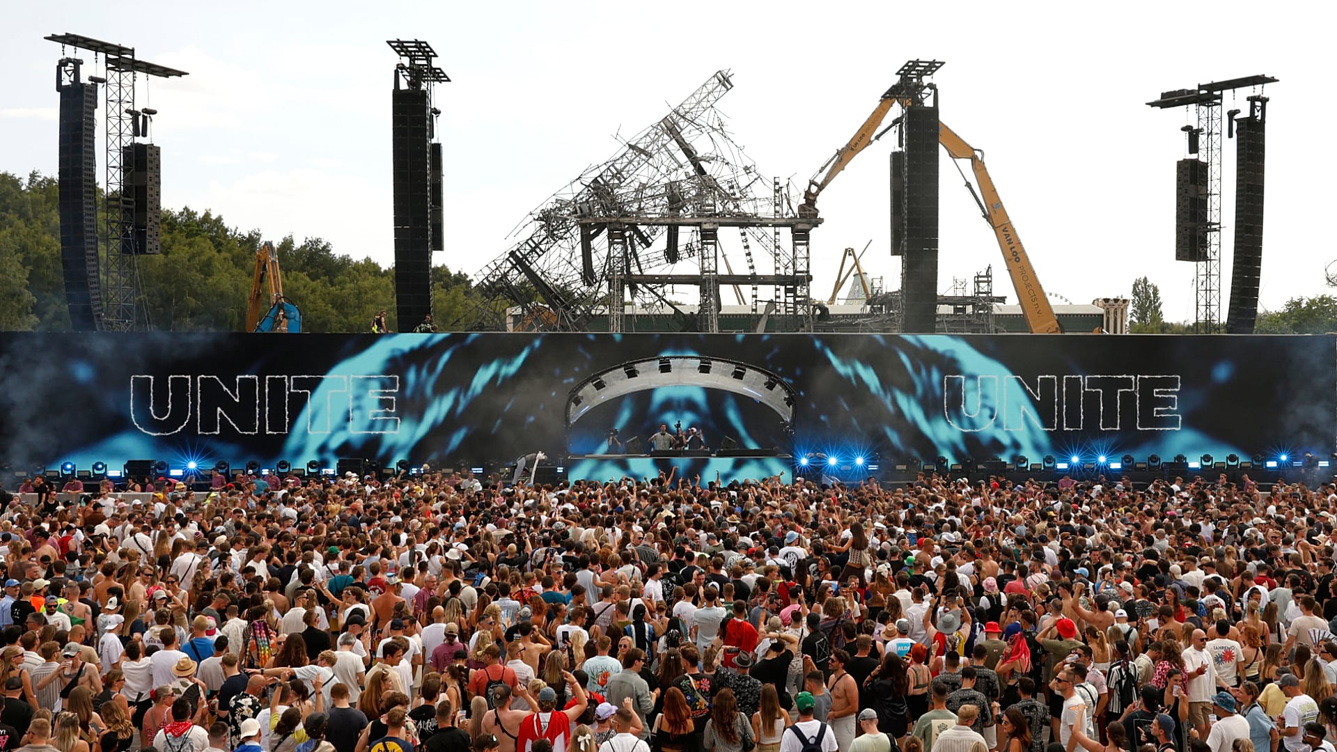 Video. Belgium's Tomorrowland festival opens after fire destroyed main ...
