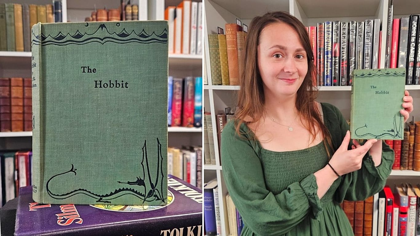 Rare first edition of 'The Hobbit' sells for record price at auction ...