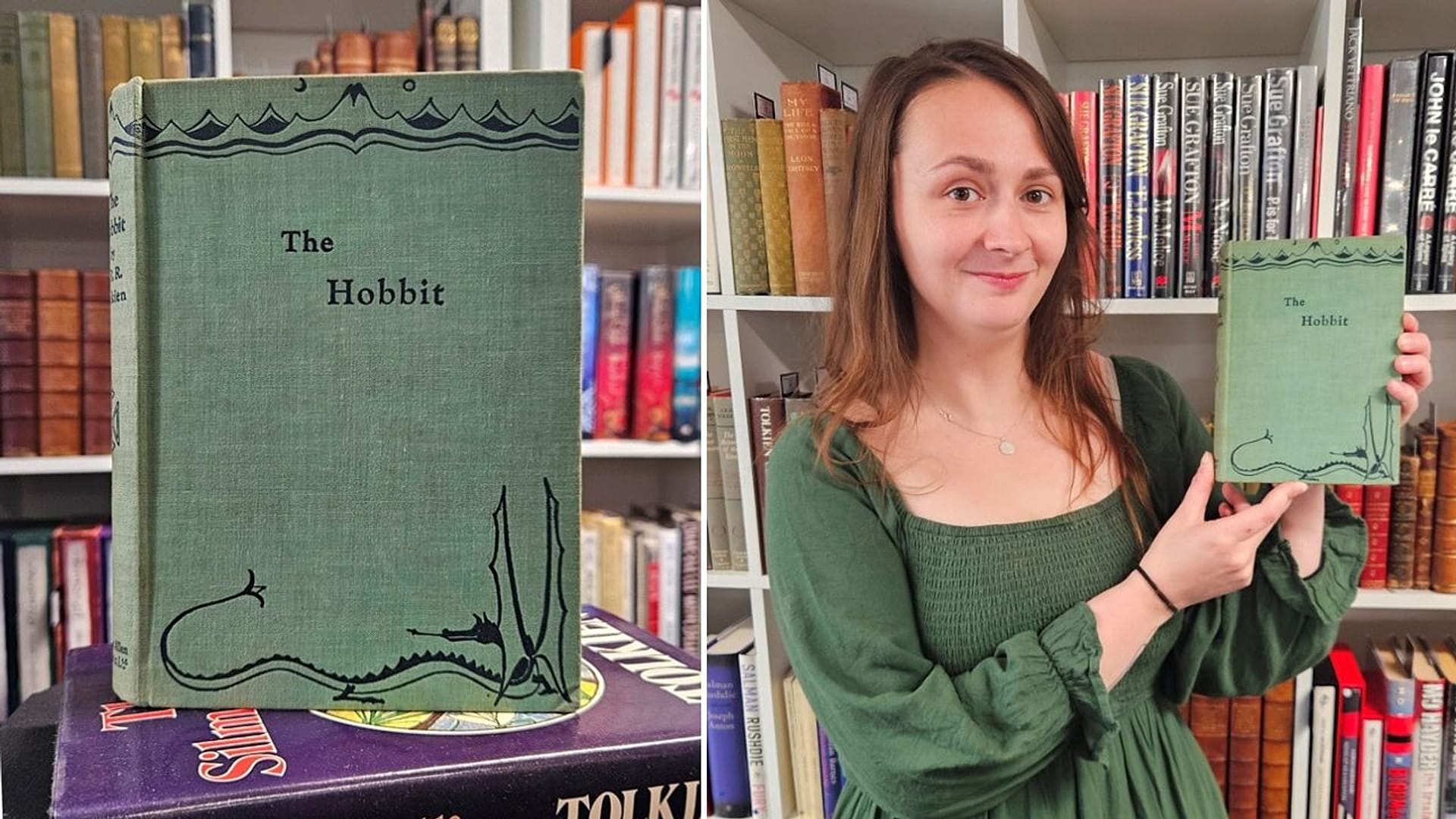 Rare first edition of 'The Hobbit' sells for record price at auction ...