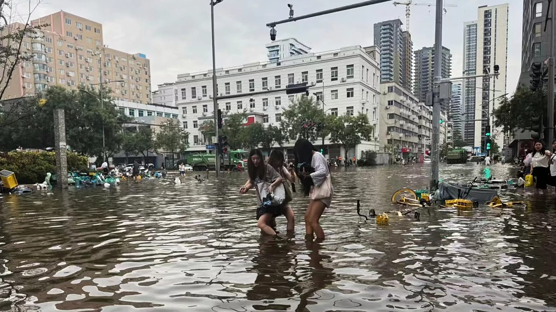 At least 10 killed and 33 missing in northern China flash flooding ...