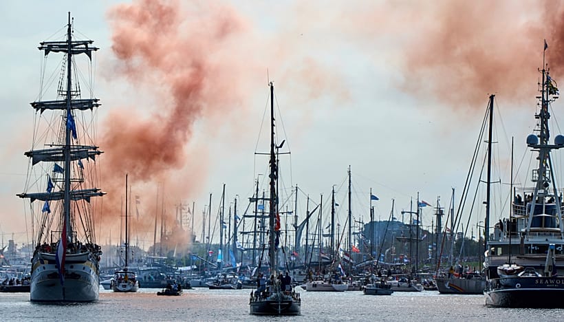 Video. SAIL festival returns to Amsterdam with hundreds of historic ...
