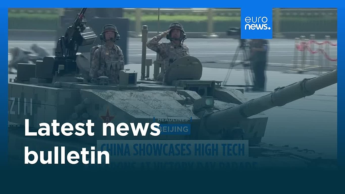 Video. Latest news bulletin | September 4th, 2025 – Morning | Euronews