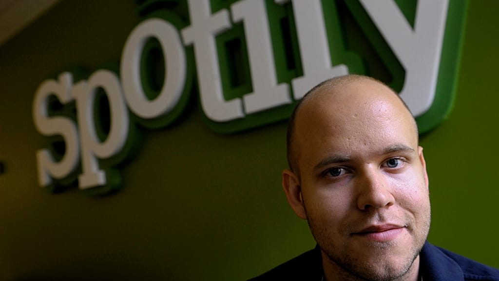 Daniel Ek abandona o cargo de diretor executivo do Spotify e as ações ...
