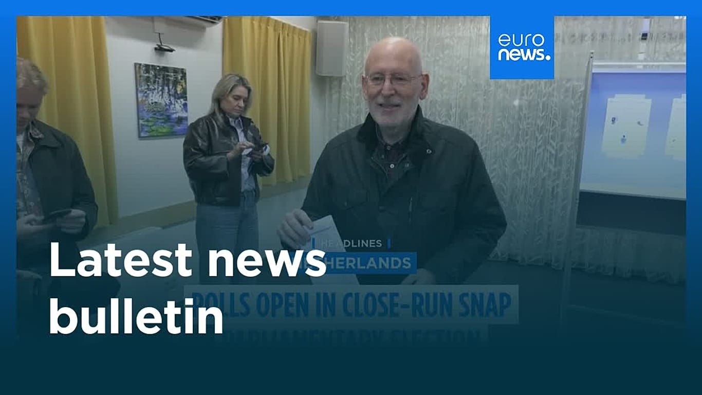 Video. Latest news bulletin | October 29th, 2025 – Evening | Euronews