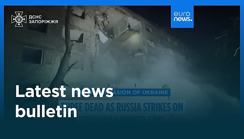 Video. Latest news bulletin | October 31st, 2025 – Midday | Euronews