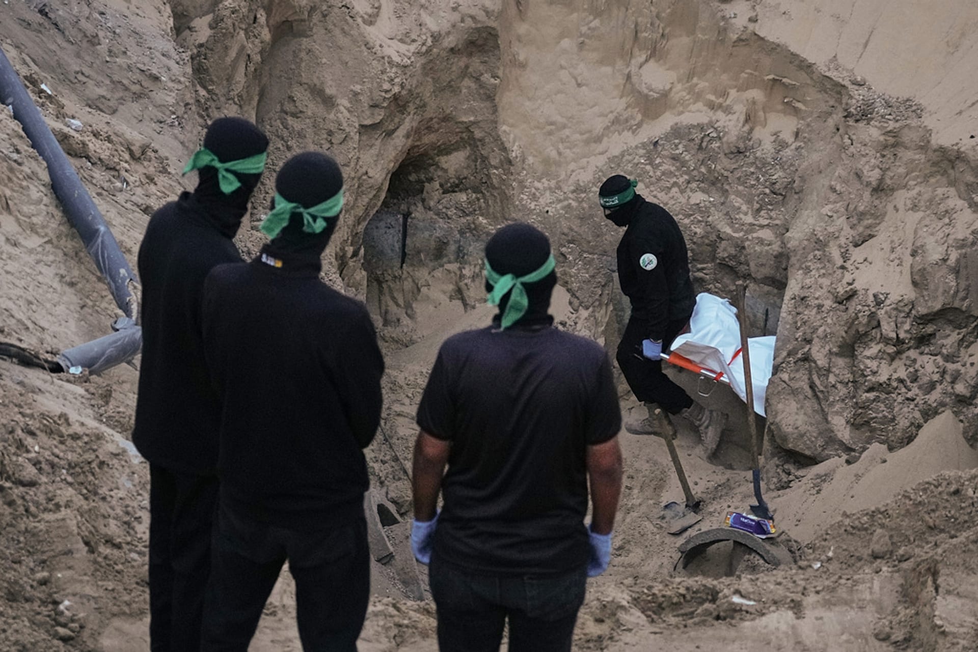 Remains of three hostages returned by Hamas identified as soldiers ...