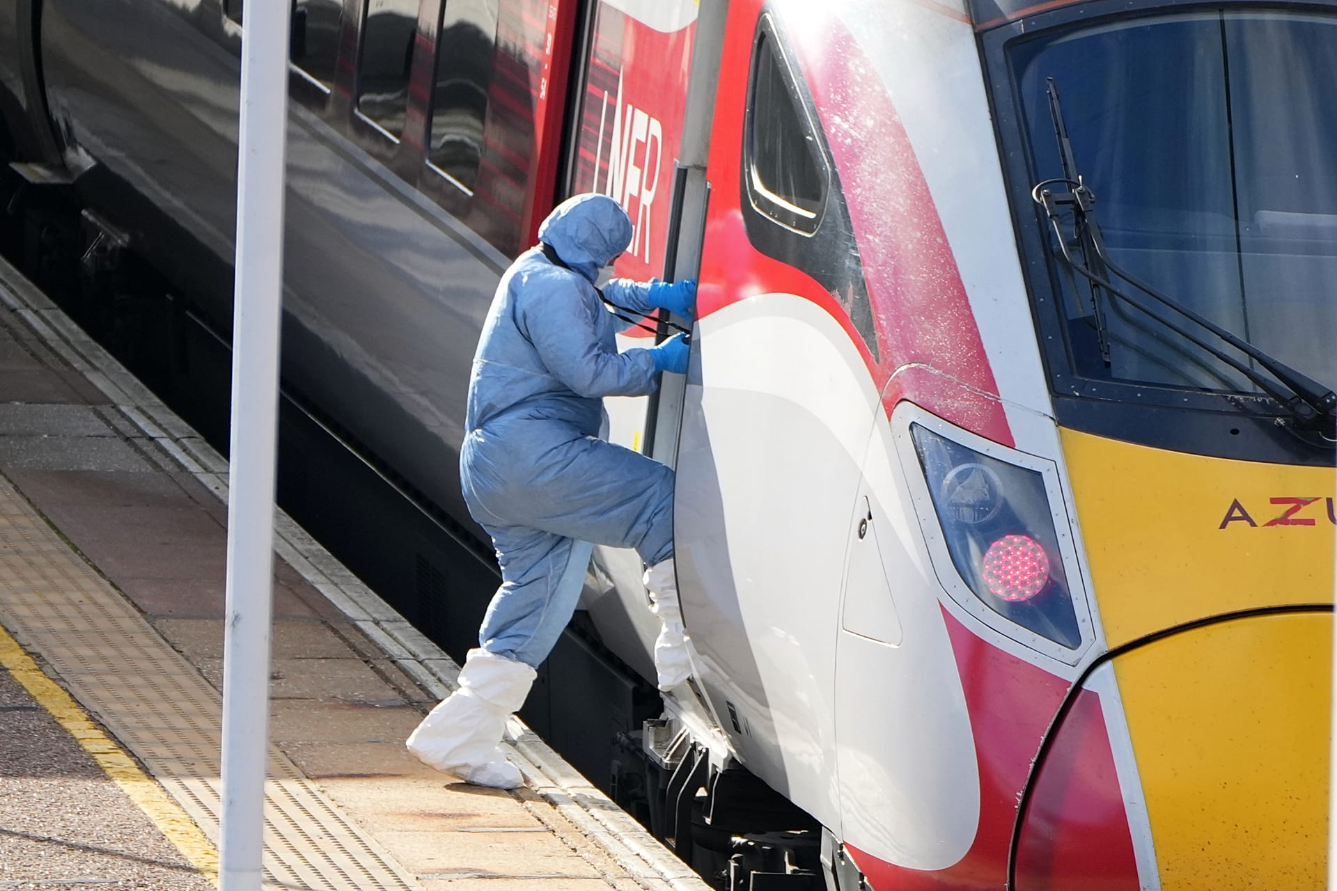 UK police charge man with attempted murder after injuring 11 in train ...