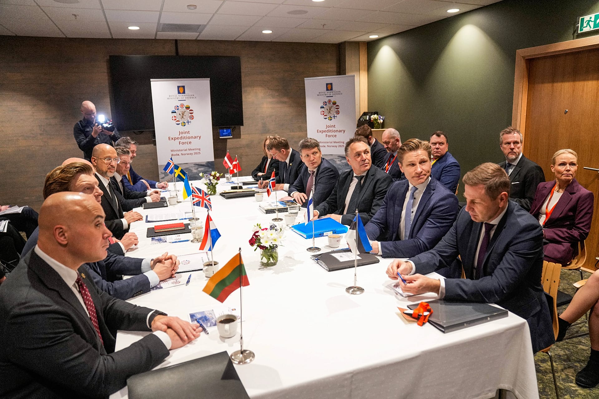 Joint Expeditionary Force launches enhanced partnership with Ukraine ...