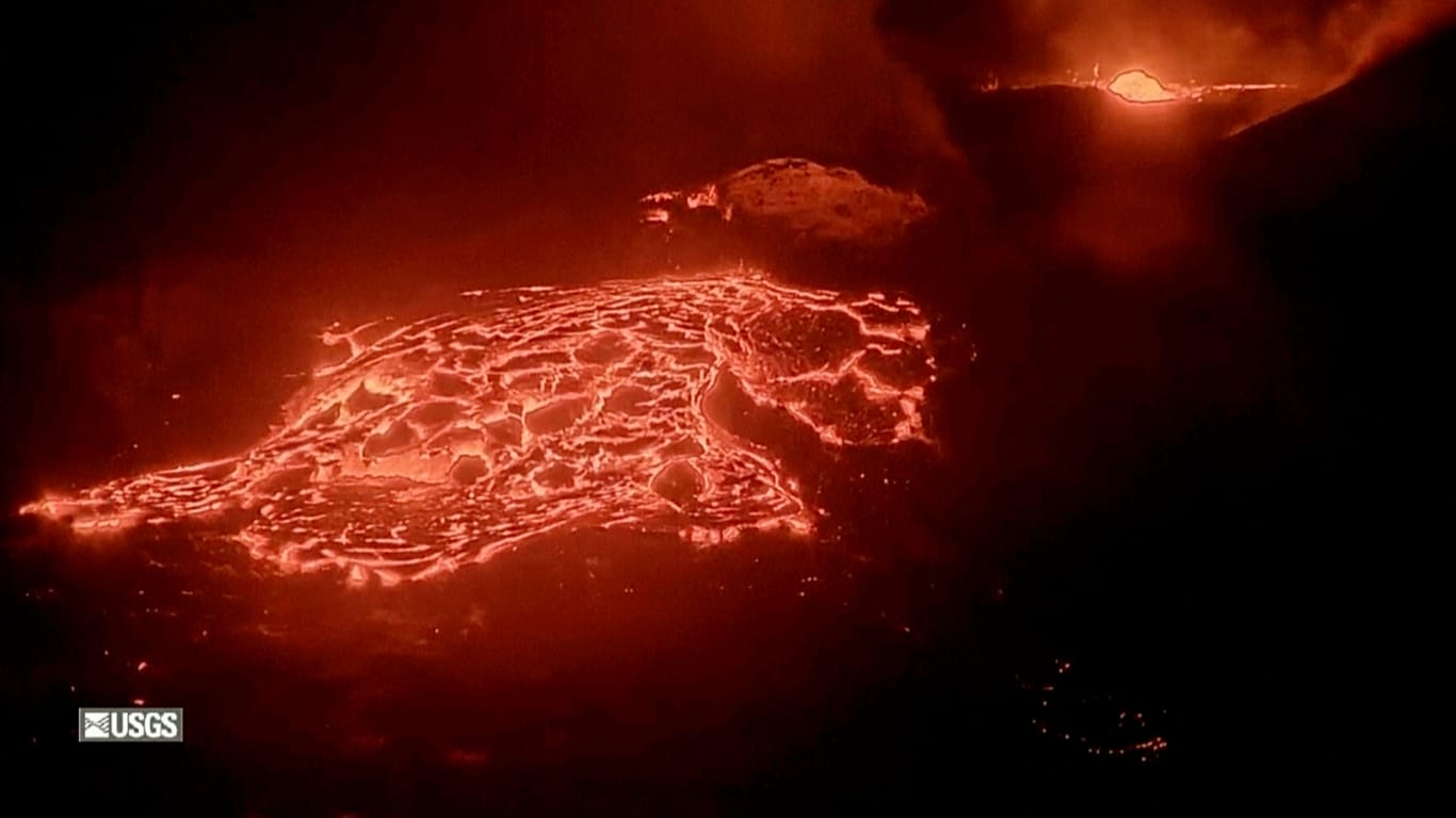 Vidéo. La lave jaillit du volcan Kilauea à Hawaï | Euronews