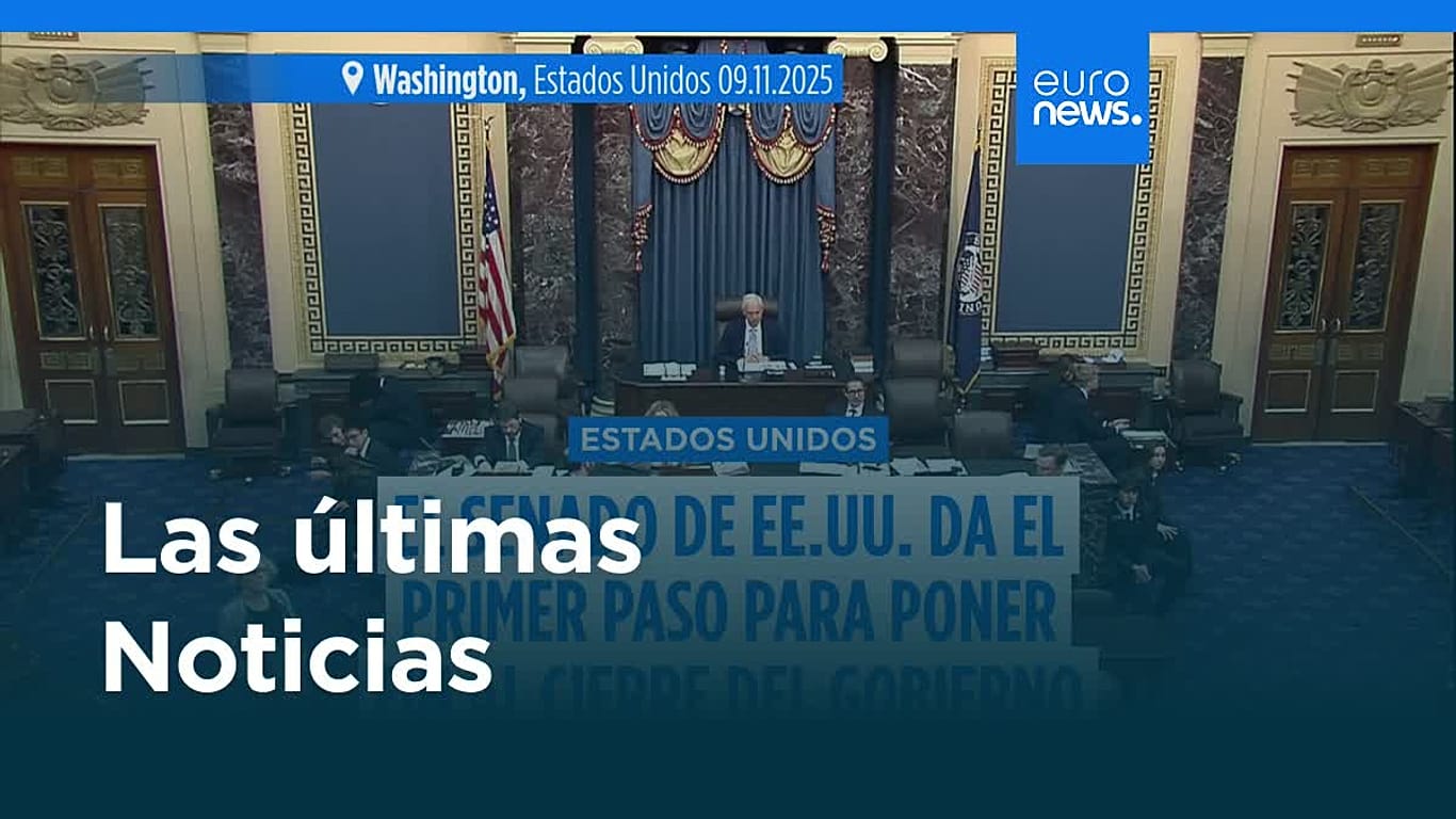 Vídeo. Últimas noticias | 10 noviembre 2025 - Mediodía | Euronews