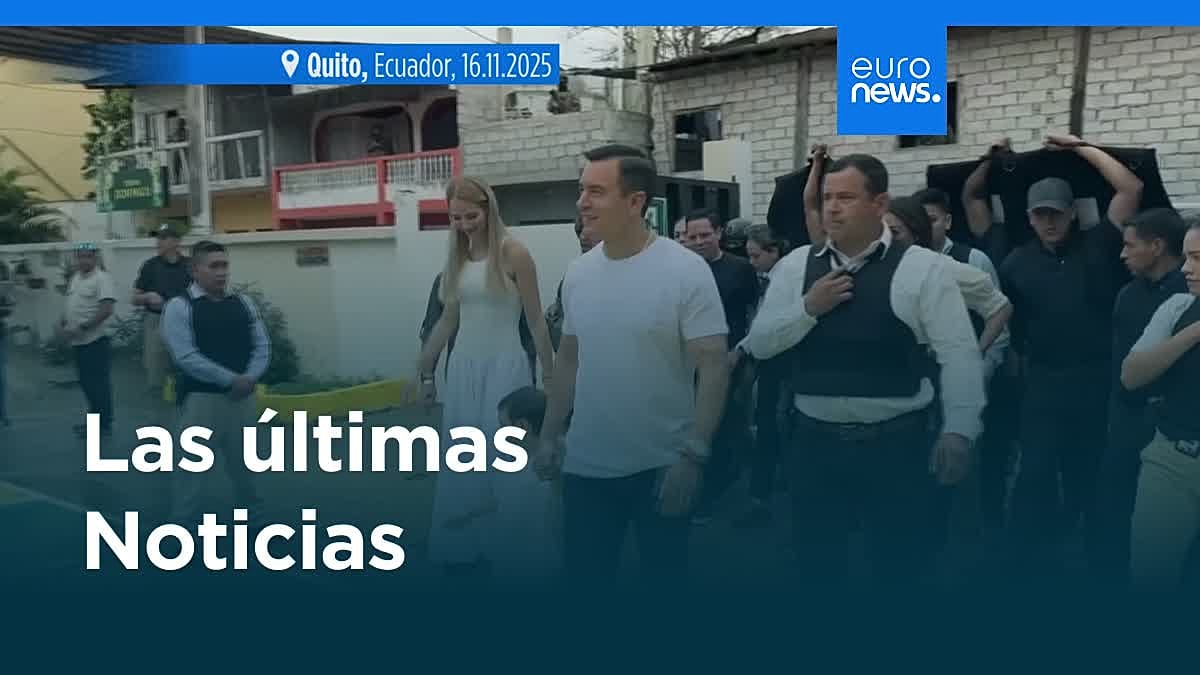 Vídeo. Últimas noticias | 17 noviembre 2025 - Mediodía | Euronews