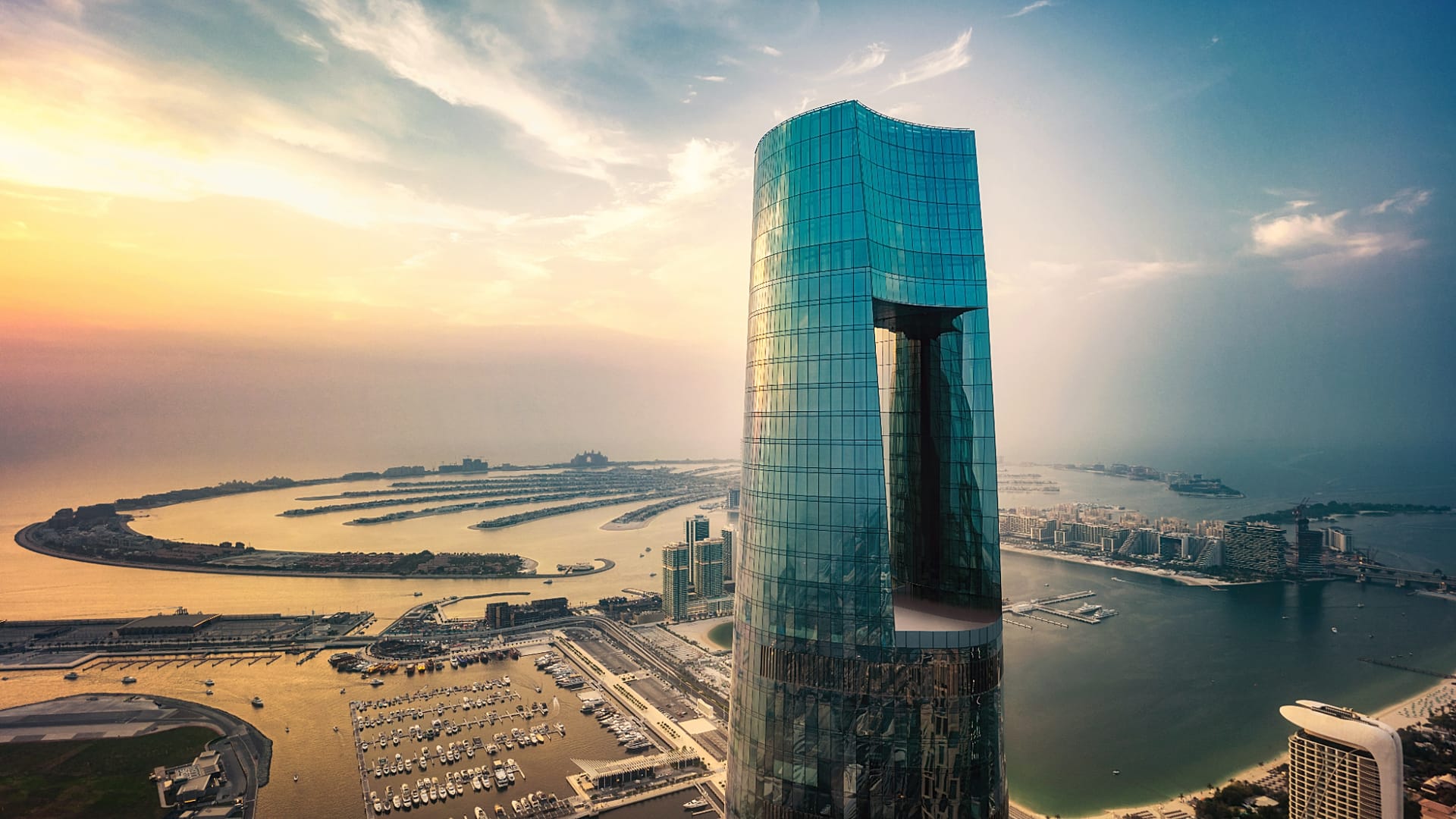 The world’s tallest hotel has just opened in Dubai at 377 metres tall ...