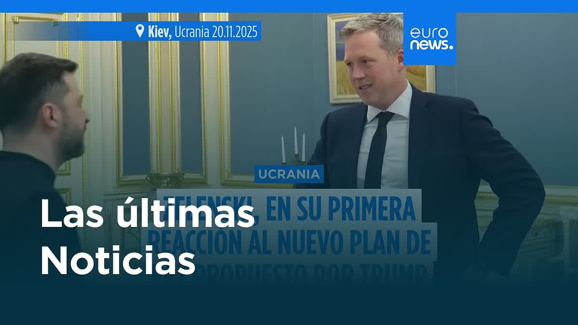 Vídeo. Últimas noticias | 22 noviembre 2025 - Mañana | Euronews