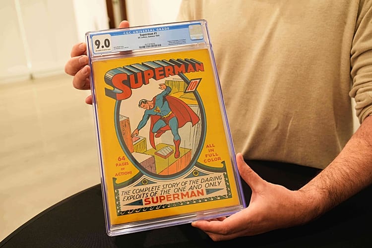 Rare Superman comic breaks record and becomes most expensive ever sold ...