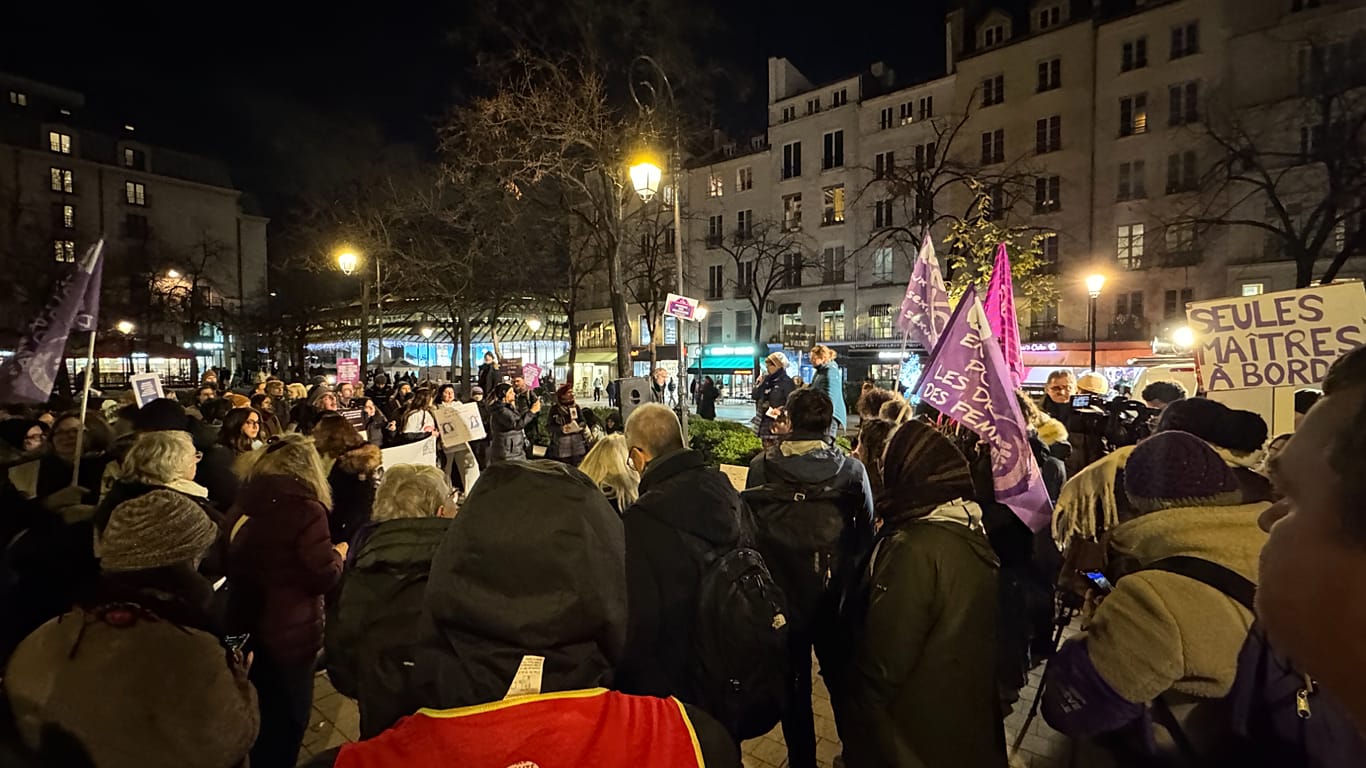 Paris protesters demand action as France faces surge in gender-based ...