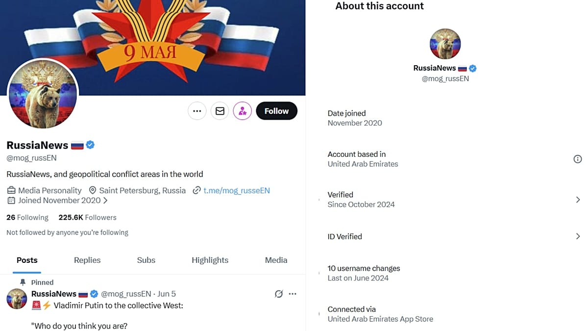 'Based in Russia': What X's new location tool reveals, and what it ...