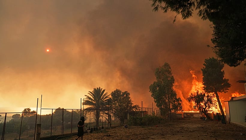 Forest fires: Greece pinpoints high risk areas with new data-rich map ...