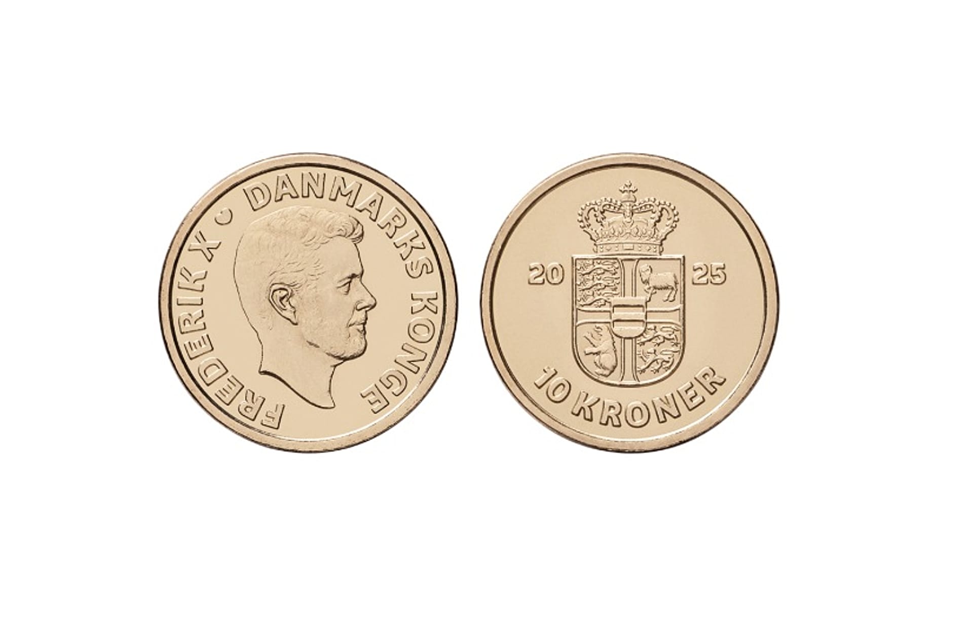 El rey Federico X de Dinamarca ya tiene sus propias monedas... y se ...
