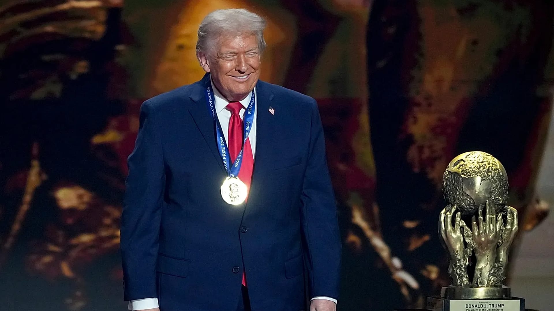 Donald Trump awarded inaugural FIFA peace prize during 2026 World Cup ...