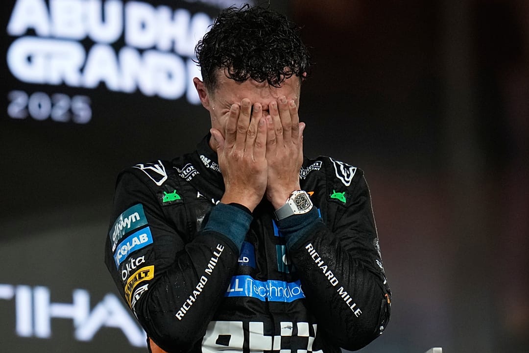 McLaren driver Lando Norris wins first Formula One World Championship ...
