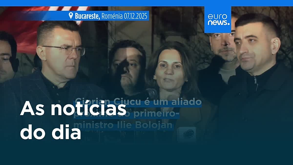 Vídeo. Notícias do dia | 9 de dezembro 2025 - Manhã | Euronews