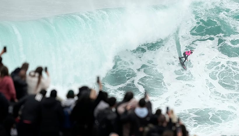 Video. 20-Meter-Wellen: "Big Waves" in Nazaré in Portugal dieses ...