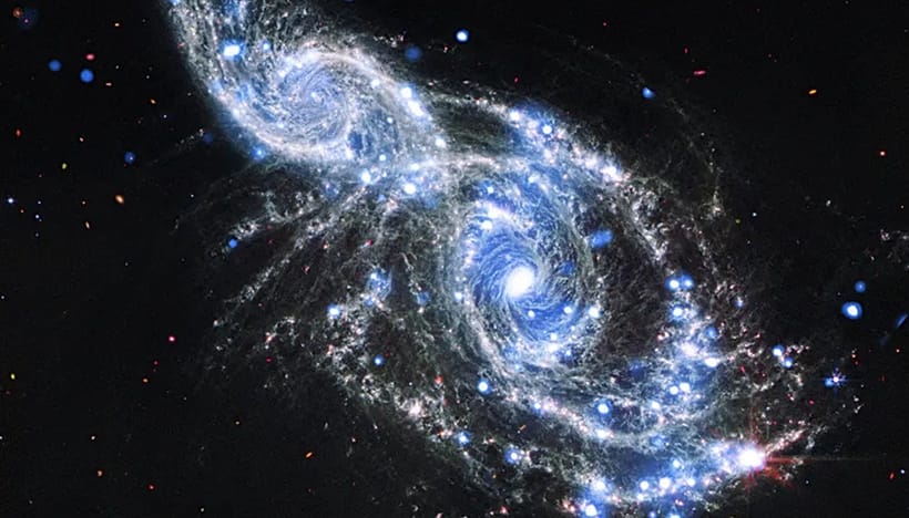 Breathtaking James Webb Telescope image reveals what happens when two ...