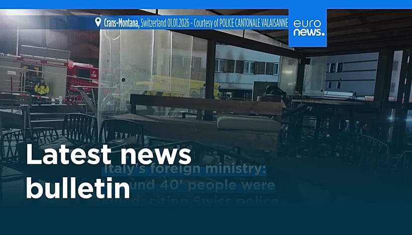 Video. Latest news bulletin | January 1st, 2026 – Evening | Euronews