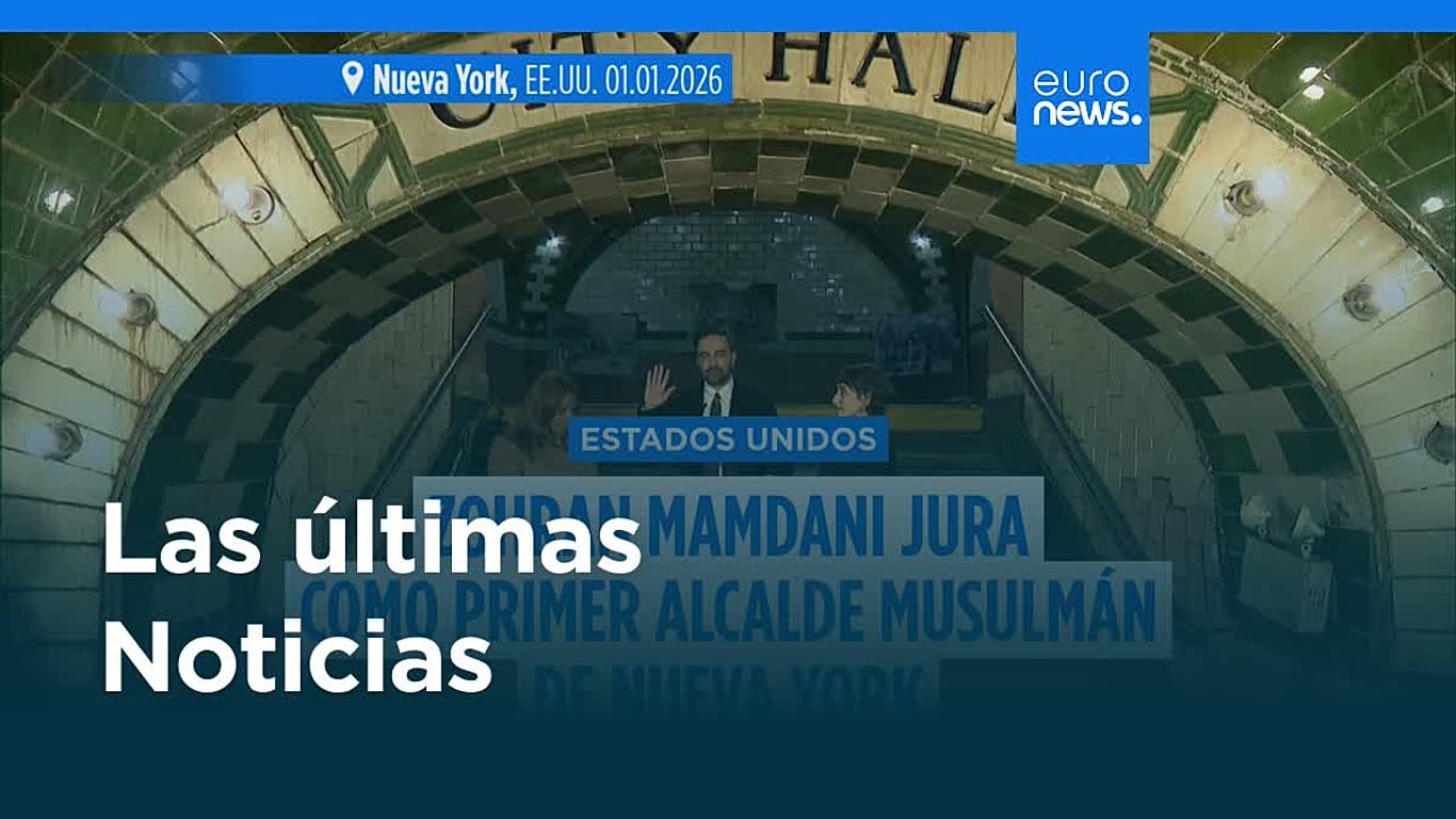 Vídeo. Últimas noticias | 02 enero 2026 - Tarde | Euronews