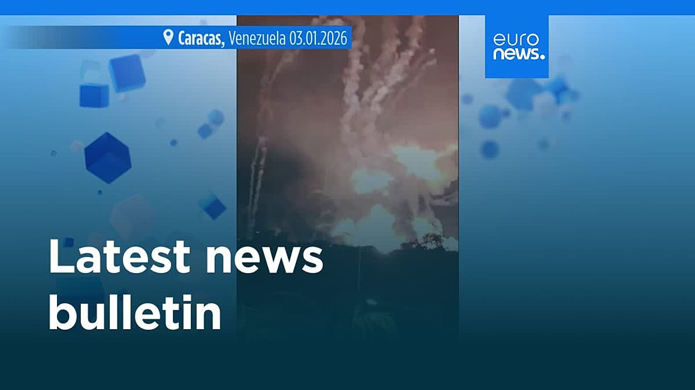 Video. Latest news bulletin | January 4th, 2026 – Morning | Euronews