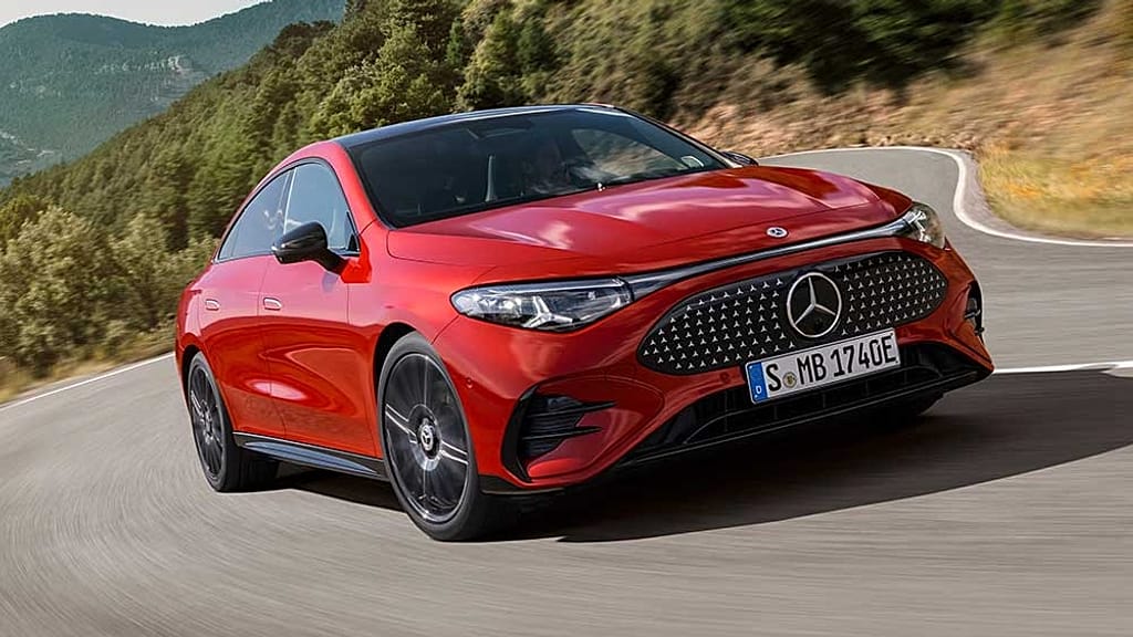 Portée par le design : Mercedes-Benz CLA sacrée Voiture européenne de l ...