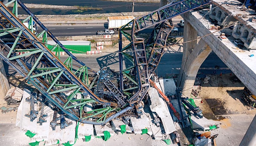 Video. Another crane collapse near Bangkok raises safety concerns in ...