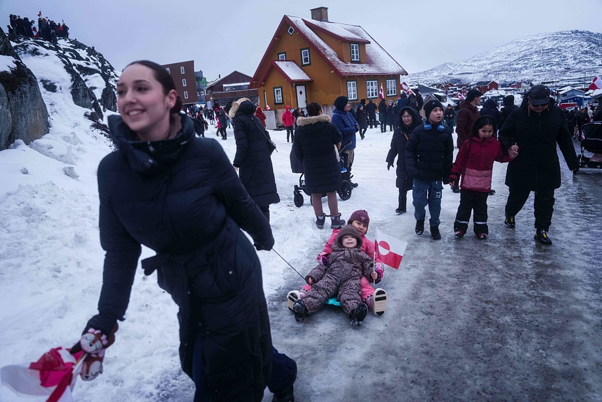 Thousands march in Greenland to oppose Trump's interest in taking over ...