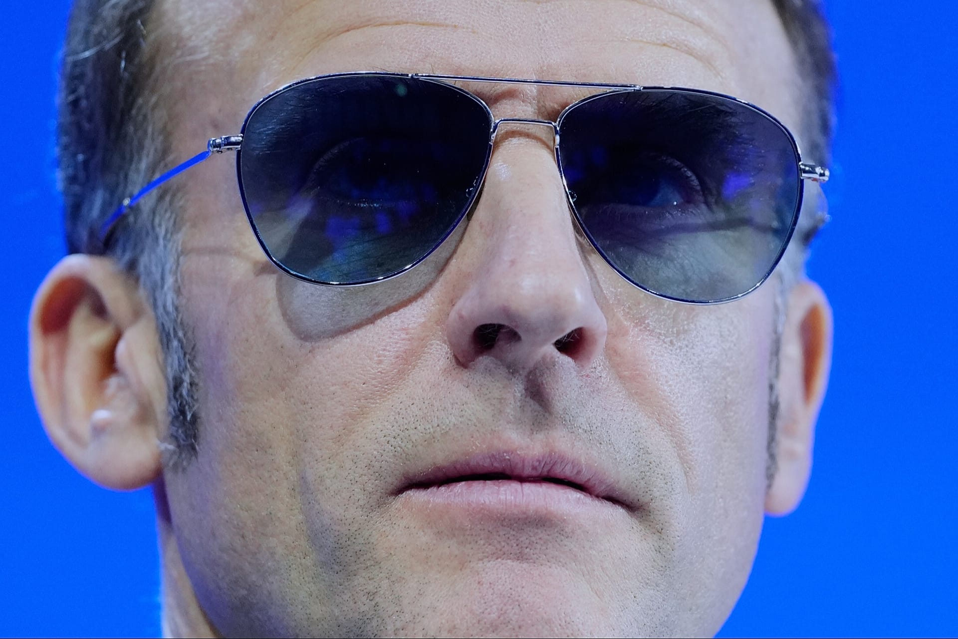 From the danger zone to Davos: Why did Emmanuel Macron's aviator ...