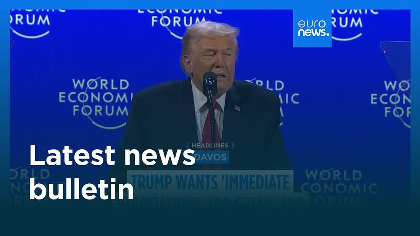 Video. Latest news bulletin | January 22nd, 2026 – Morning | Euronews