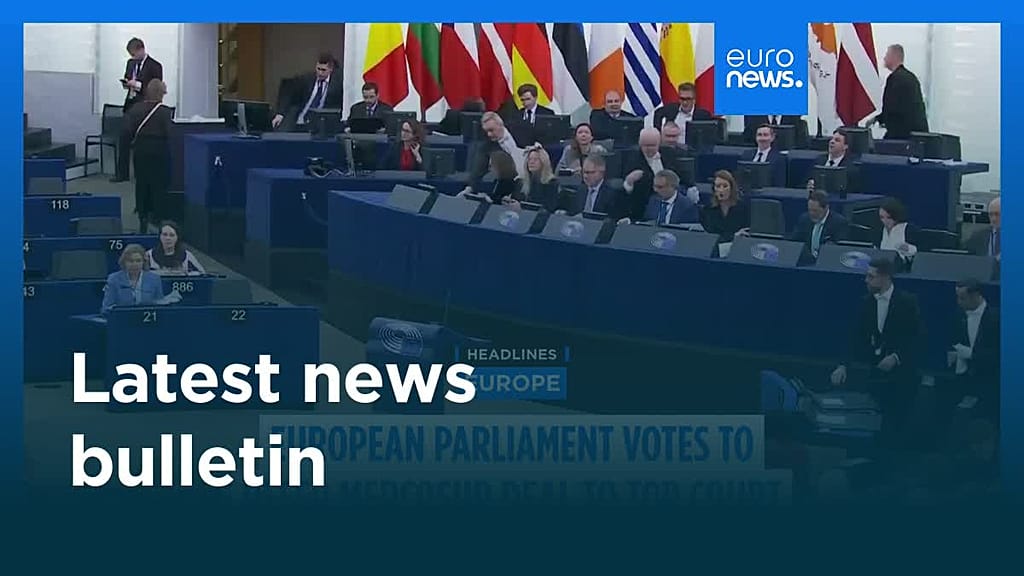Video. Latest news bulletin | January 22nd, 2026 – Midday | Euronews