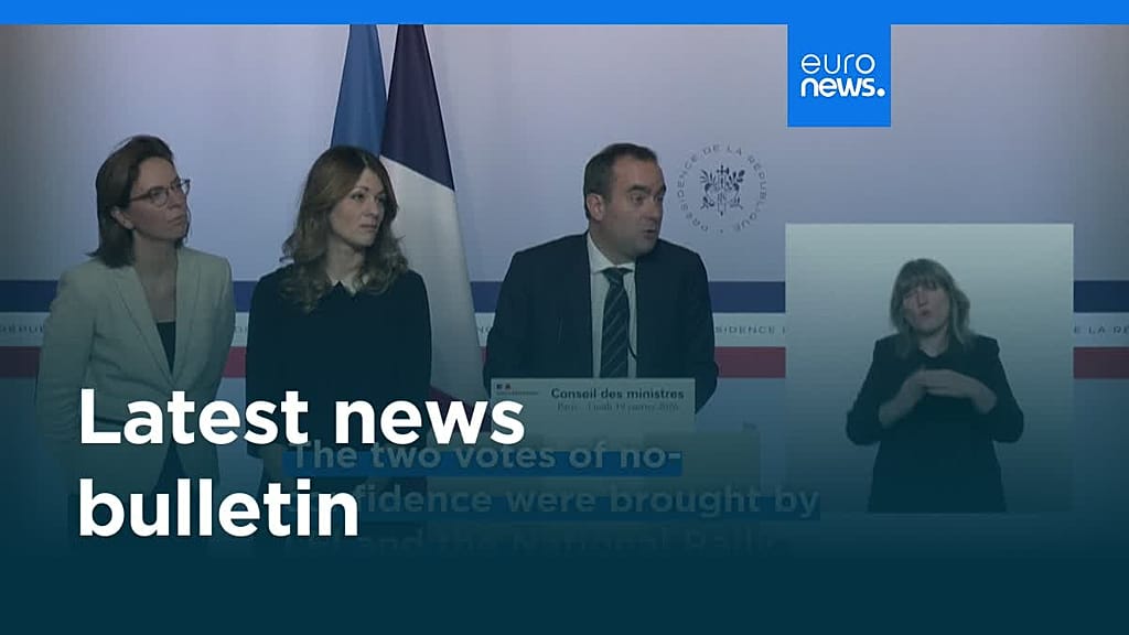 Video. Latest news bulletin | January 24th, 2026 – Midday | Euronews