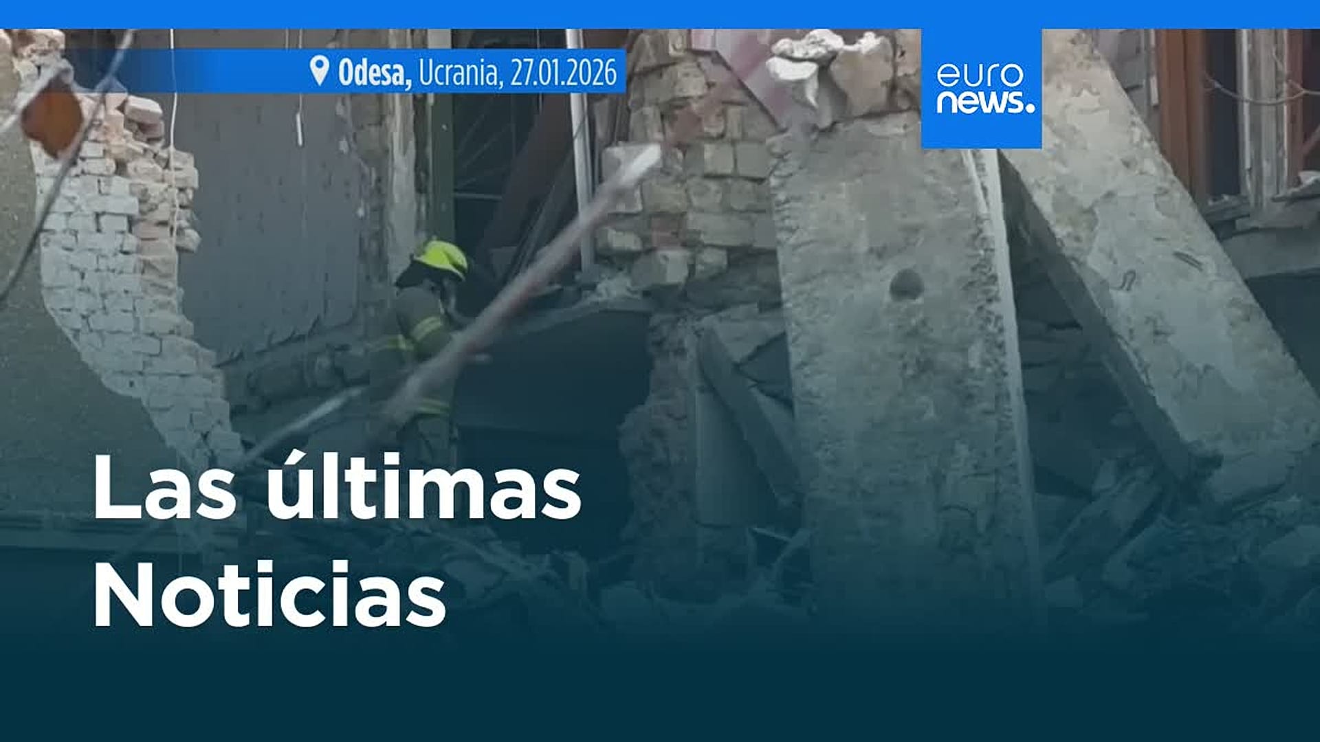 Vídeo. Últimas noticias | 27 enero 2026 - Tarde | Euronews