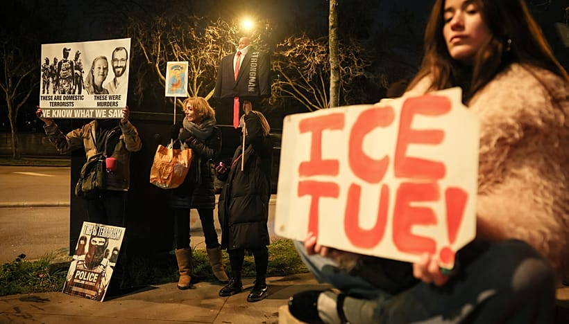 Mobilisation anti-ICE en France : "Ce qui se passe aux USA peut aussi ...